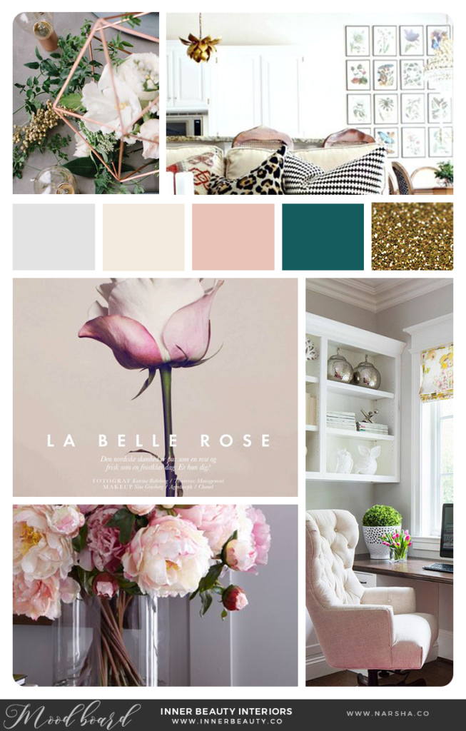 real estate agent branding mood board example from innerbeauty.co - Key ...
